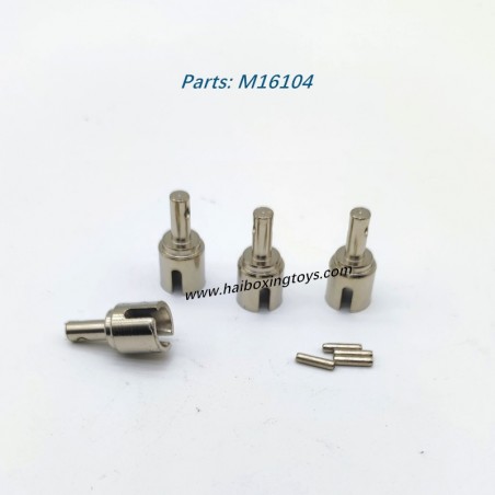 HBX 16889A 16889 Upgrade Metal Diff. Outdrive Cups+Pins M16104