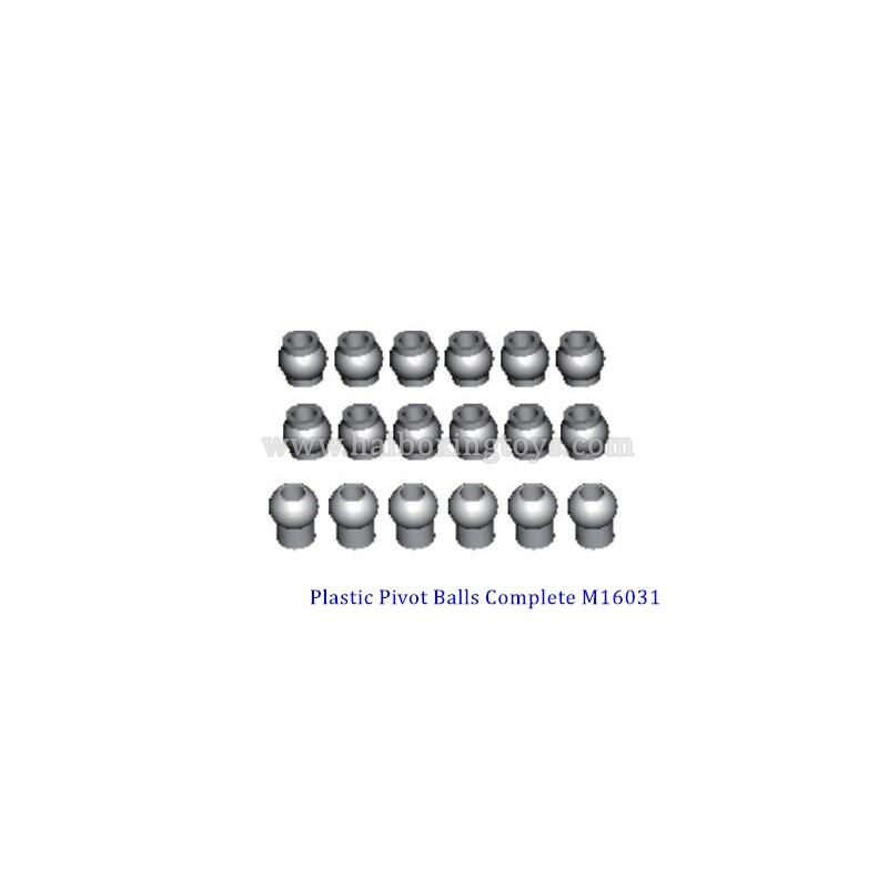 HBX Ravage 16889A 16889 Truck Parts Plastic Pivot Balls Complete M16031