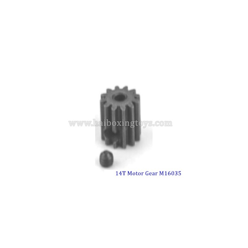 HBX Ravage 16889A 16889 Truck Parts 14T Motor Gear M16035