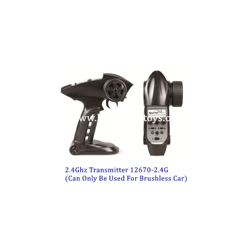 HBX 16889A 16889 RC Truck Parts Transmitter E770C (For Brushless Car)