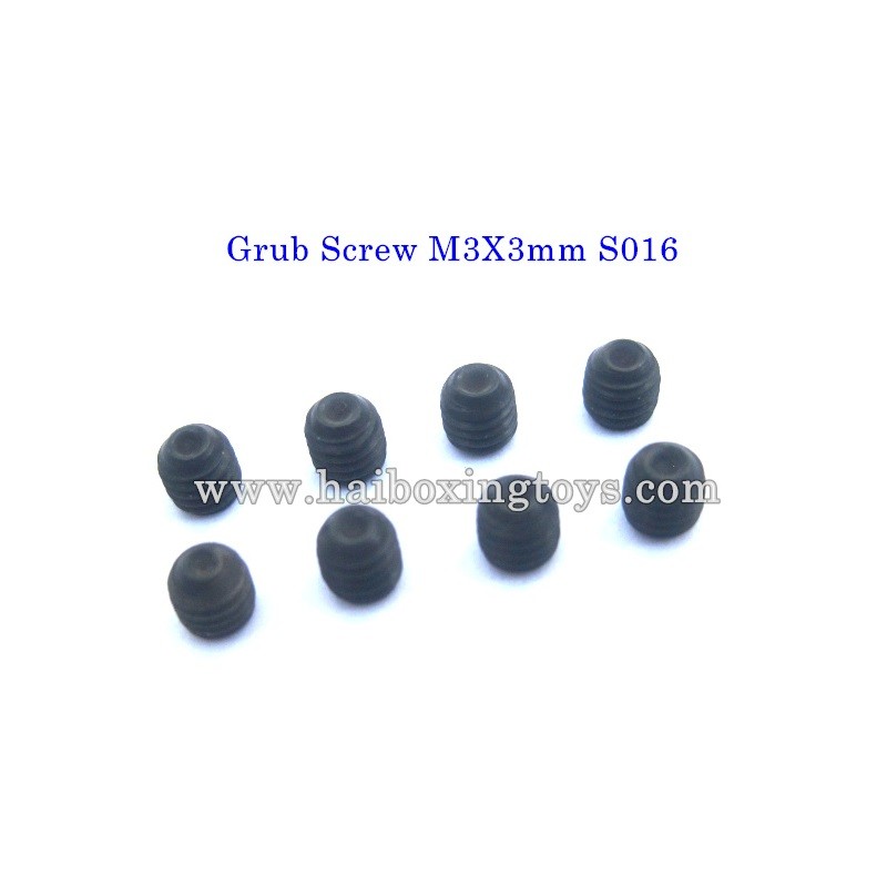 HBX Vanguard Parts Grub Screw M3X3mm S016