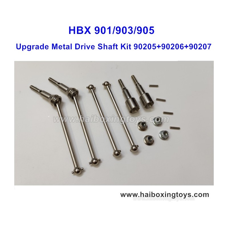 HBX 905 Twister upgrade parts metal drive shaft 90205+90206+90207